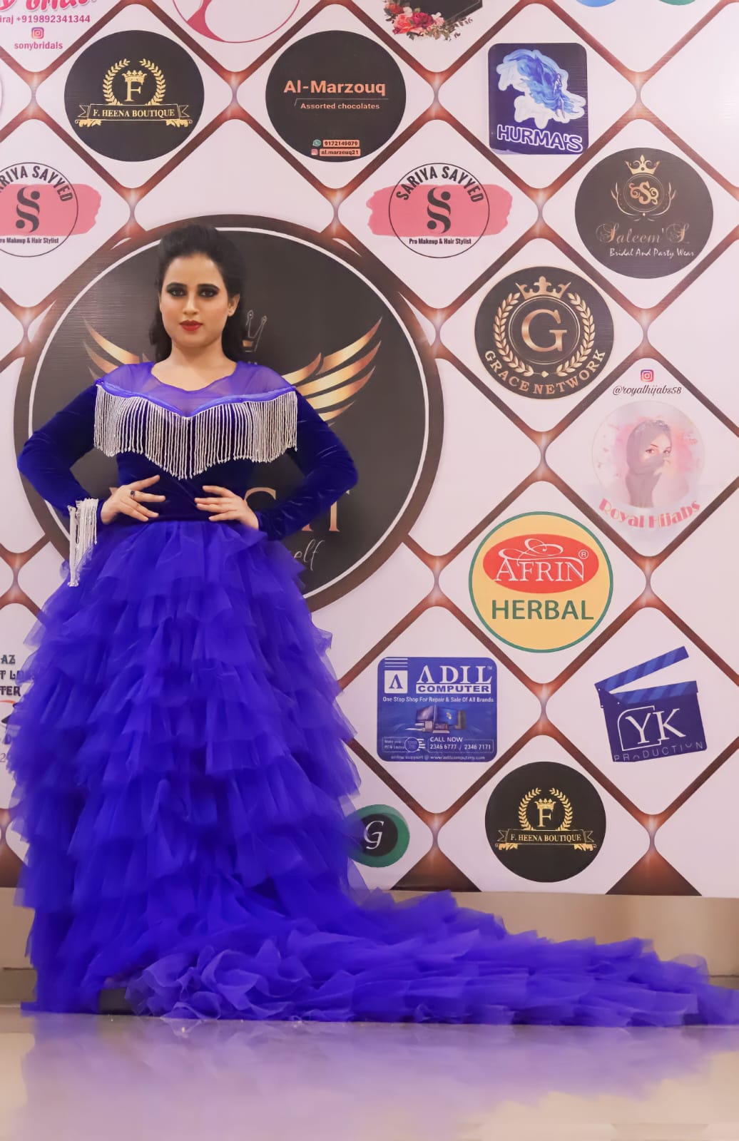 Award Winning Showstopper Aayat Shaikh dazzles the audiences at ...