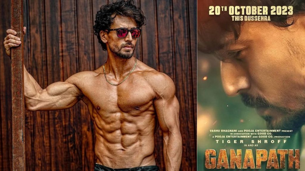 Ganapath Movie First Look Poster Unveiled: Tiger Shroff and Kriti Sanon ...