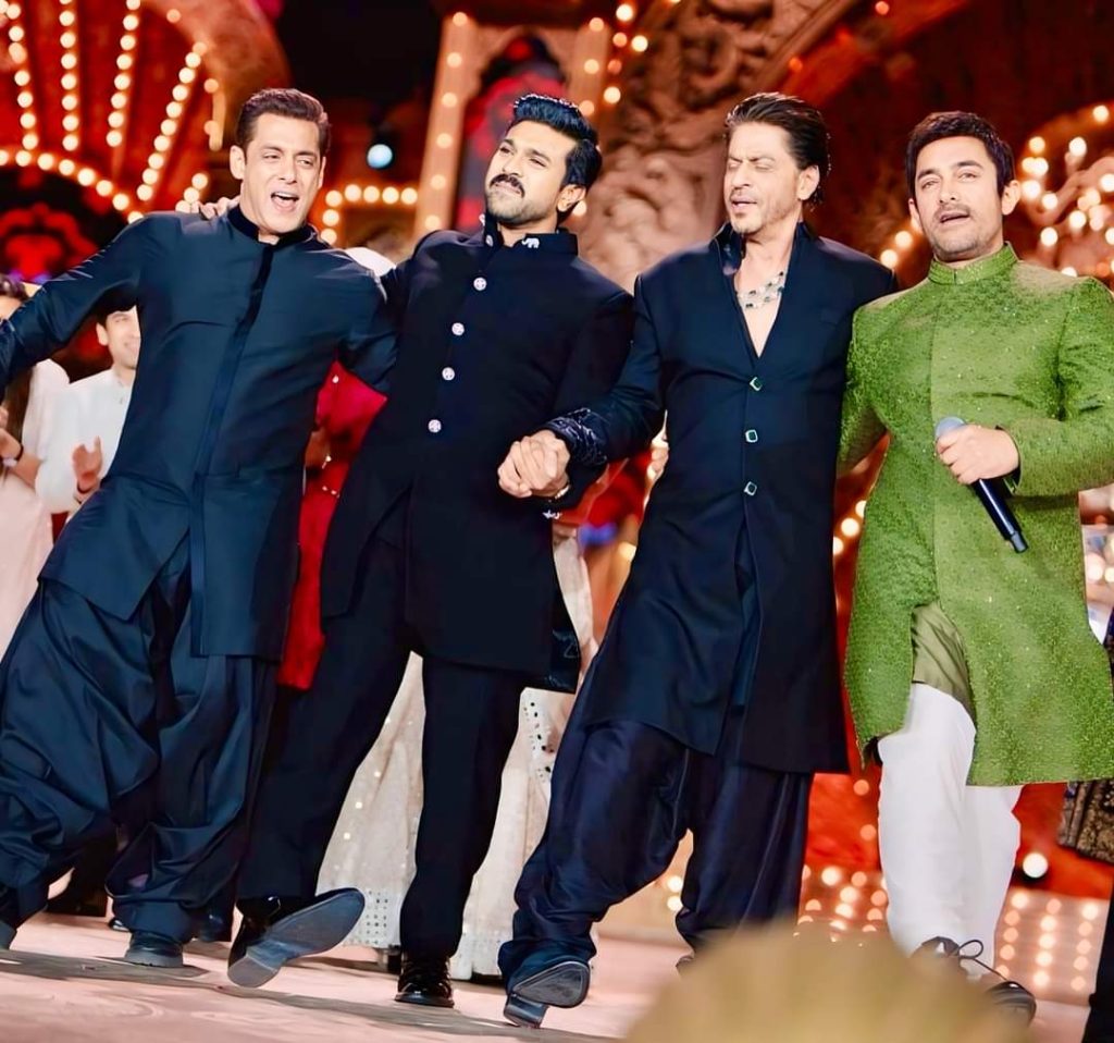 Salman Khan Playful Antics with Bodyguard Shera at Ambani Party ...